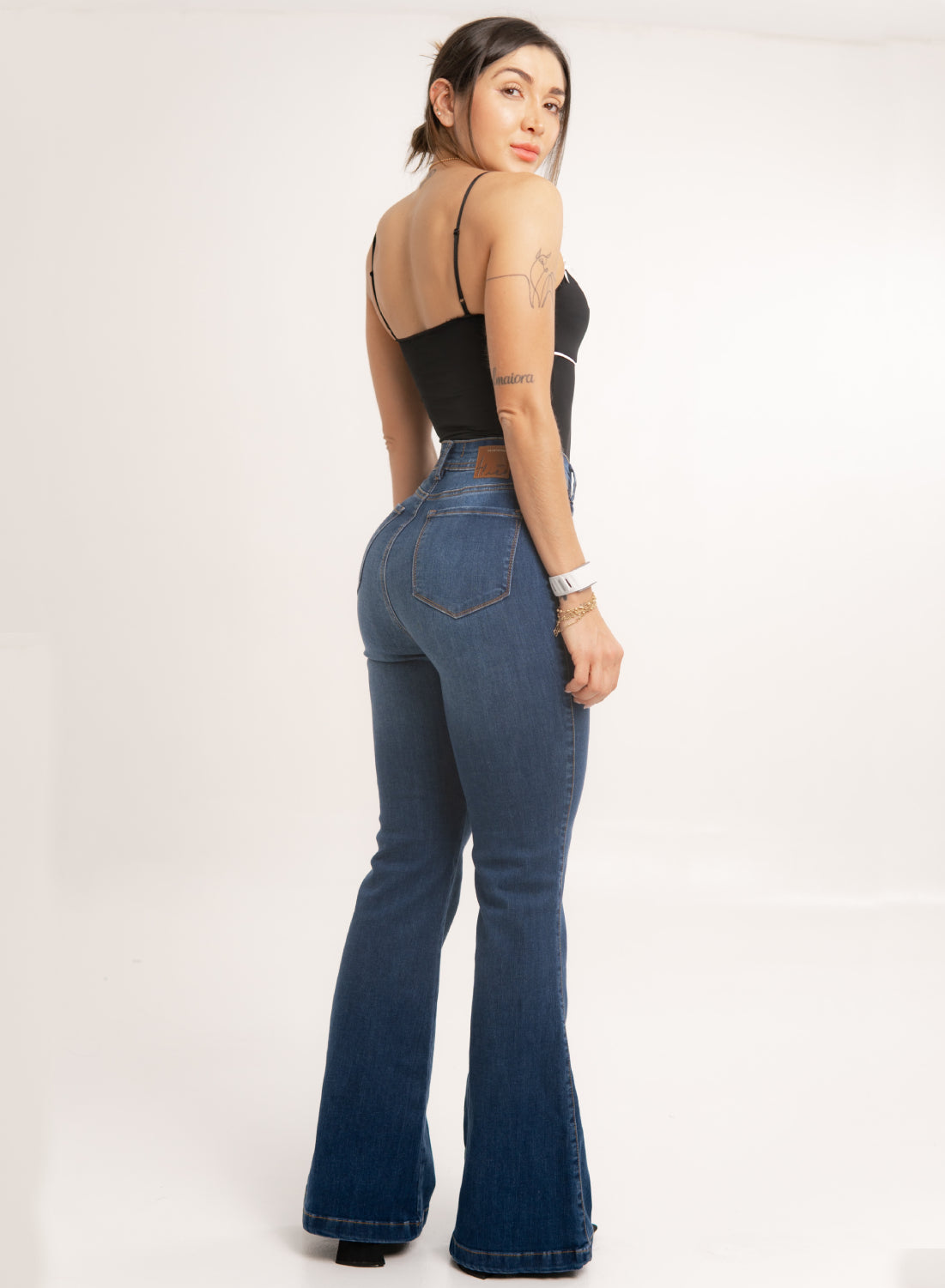 Simone 1 - Women's High Rise Bootcut Jeans – Alien Jeans